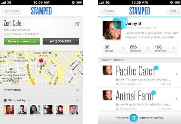 Stamped, comparte recomendaciones fácilmente desde iPhone