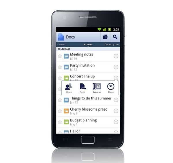 Google Docs, accede a tus documentos offline desde Android