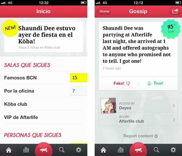 Gossip, la app de cotilleos de la que todo el mundo habla