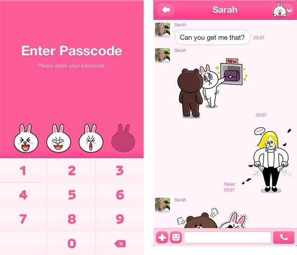 LINE introduce un navegador y nuevos temas en iOS