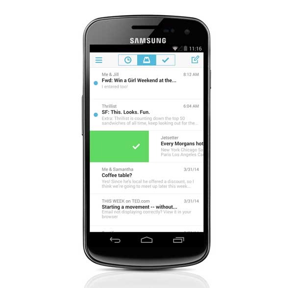 Dropbox lanza la app de correo Mailbox para Android