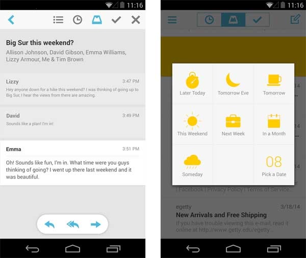 Dropbox lanza la app de correo Mailbox para Android