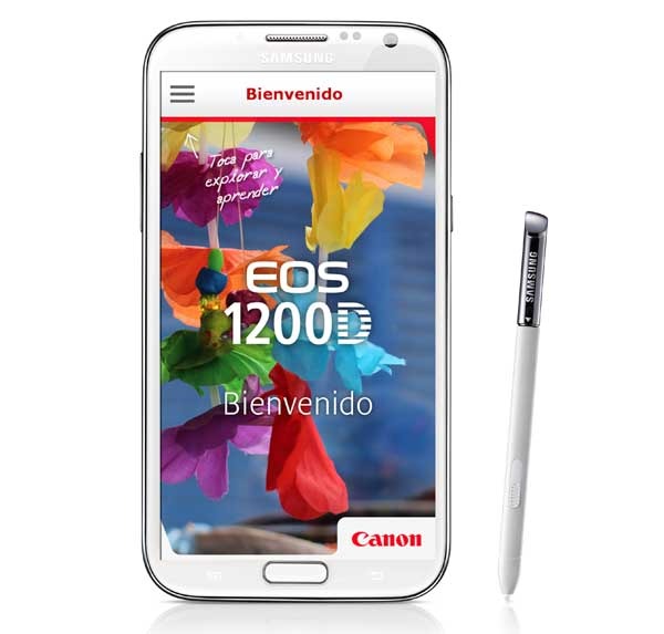 Guí­a Canon EOS, la app compañera para la Canon EOS 1200D