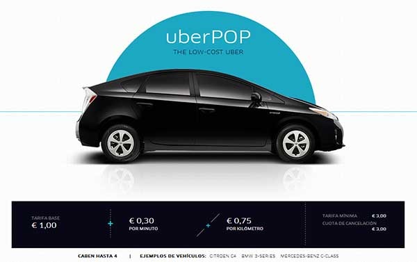 Uber lanza un nuevo servicio para compartir gastos y trayecto con ...