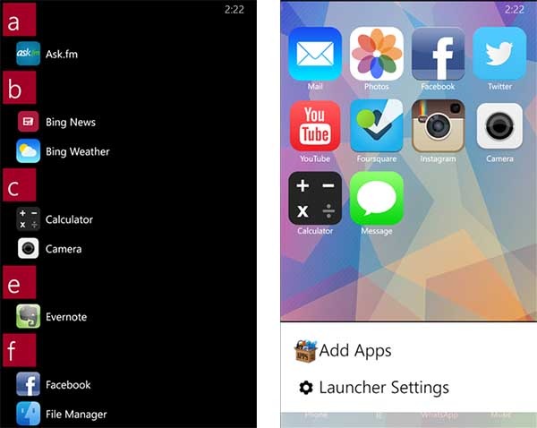 Cómo hacer que tu Windows Phone parezca un iPhone