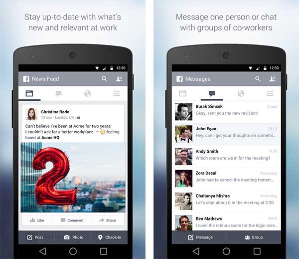 Facebook at Work, la red social llega al trabajo
