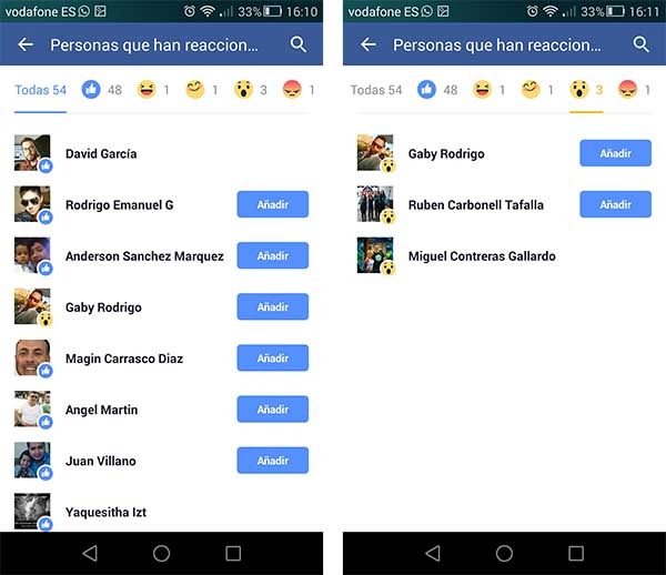Cómo usar las nuevas reacciones de Facebook en el móvil