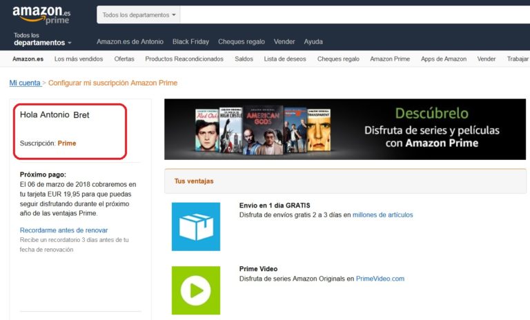 Cómo usar la aplicación de Amazon Prime Video en Android