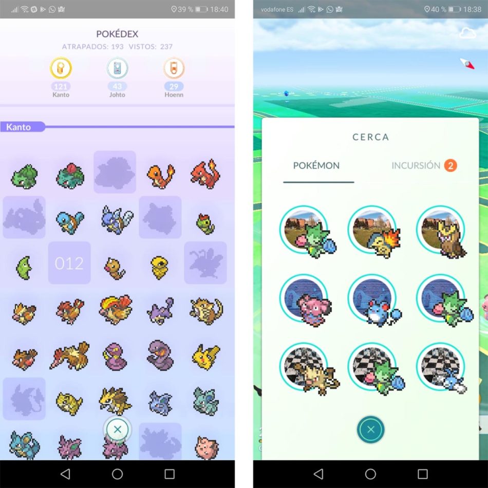 Pokémon GO se vuelve clásico con Pokémon en 8 bit