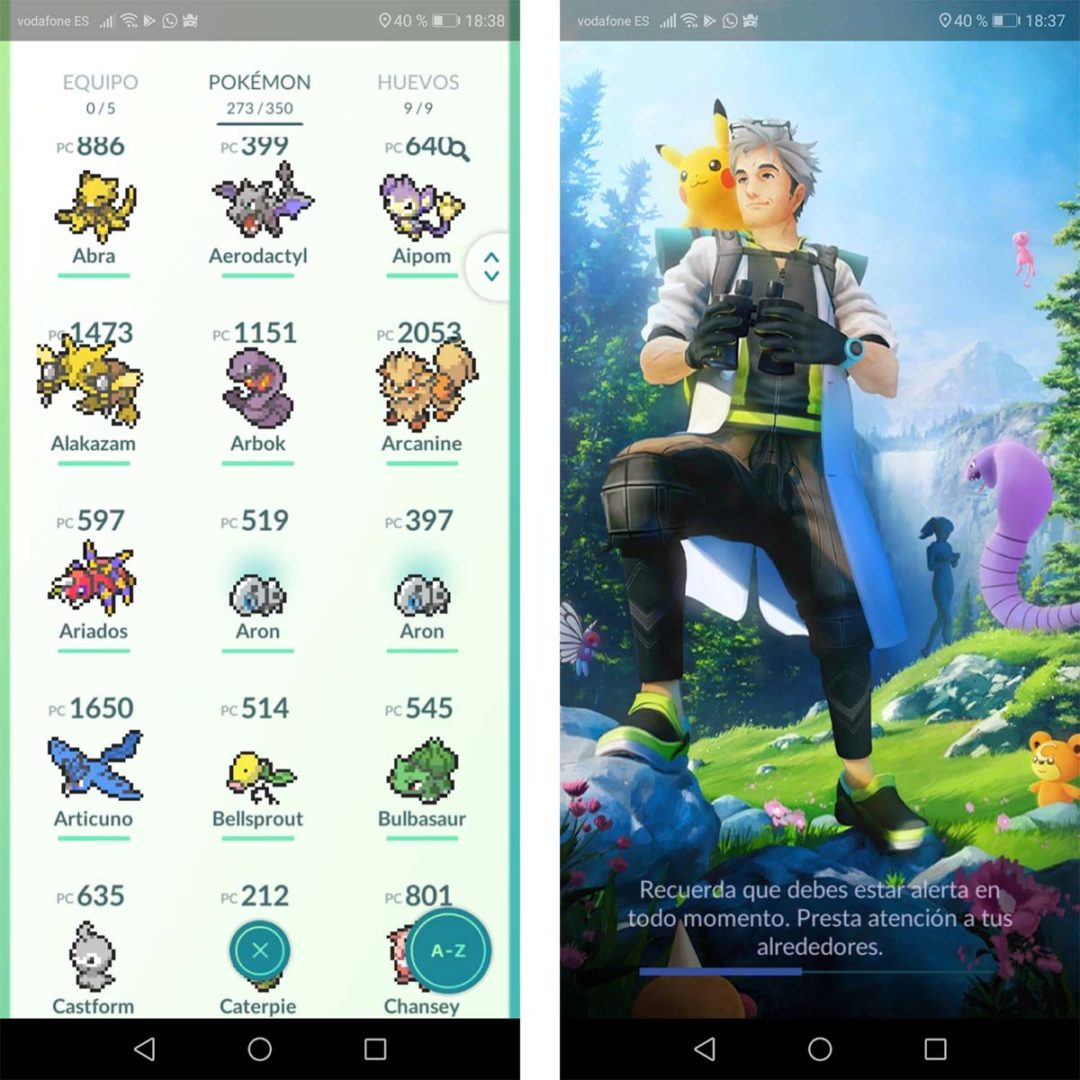 Pokémon GO está trabajando en la 4ª generación y combates entre jugadores