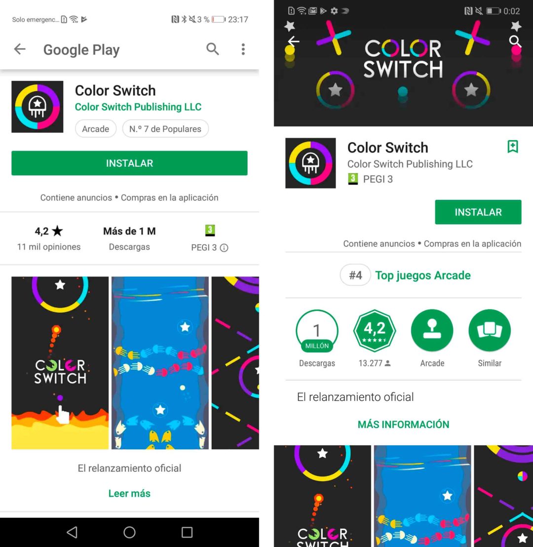 Google Play se actualiza al nuevo diseño Material Design