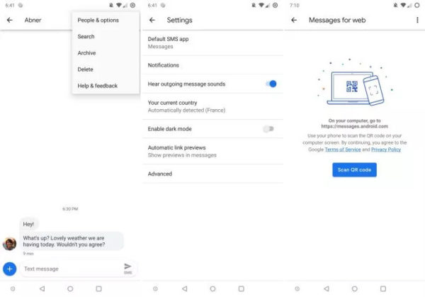 La app Mensajes de Google se actualiza con nueva interfaz y características
