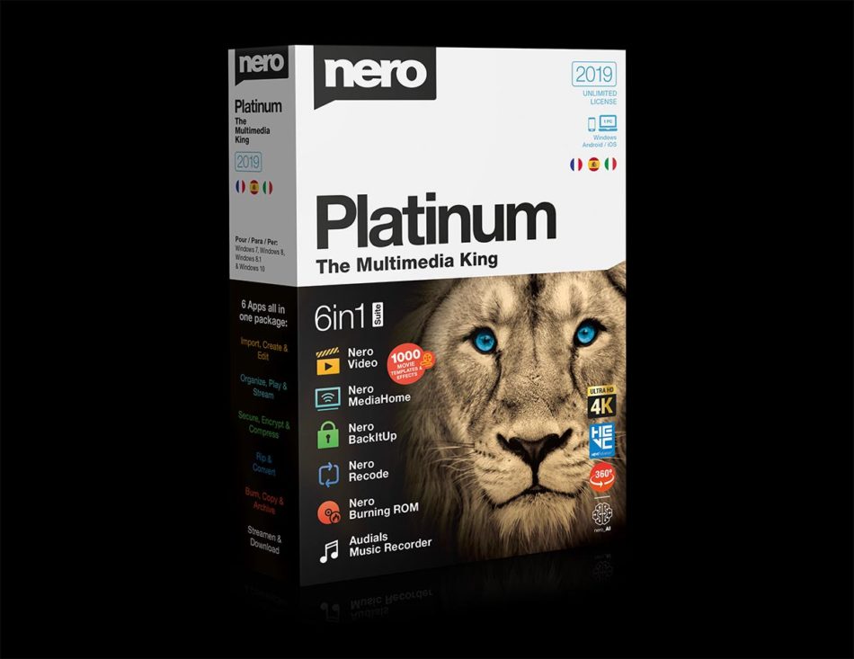 Nero 2019, estas son sus herramientas para móviles Android y iPhone