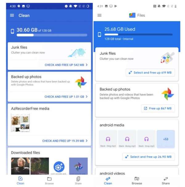 Google Files Go se actualiza con nuevo nombre, diseño y más novedades