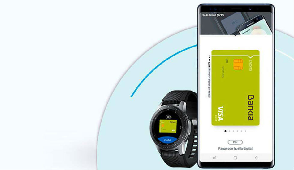 Los clientes de Bankia ya pueden pagar a través de Samsung Pay