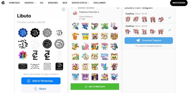 Llegan nuevos packs de stickers gratis para WhatsApp