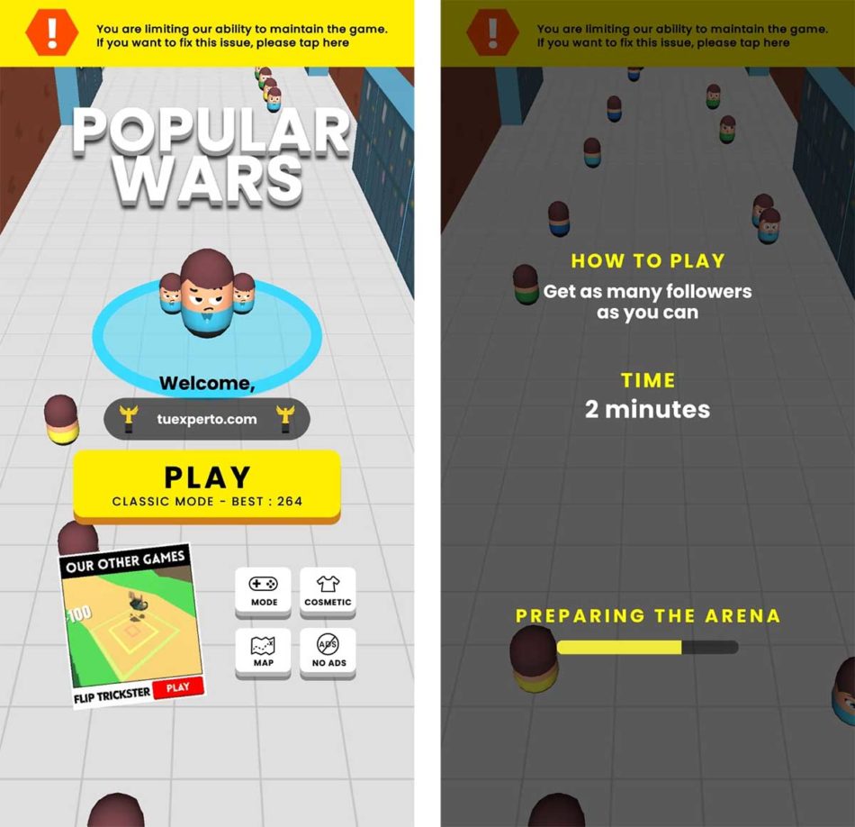 5 trucos para triunfar en Popular Wars