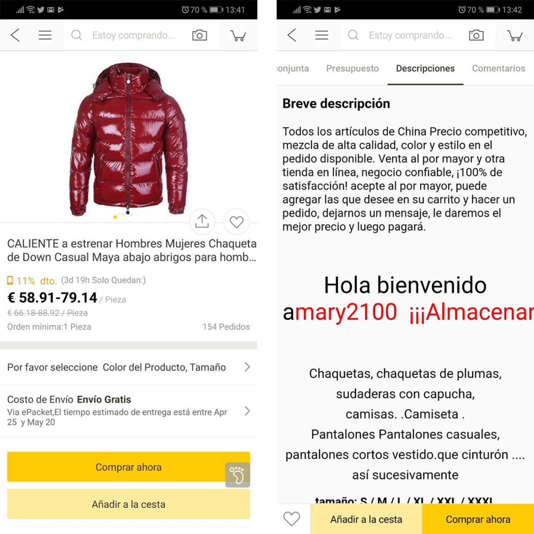 DHgate, las compras online al por mayor llegan a las aplicaciones