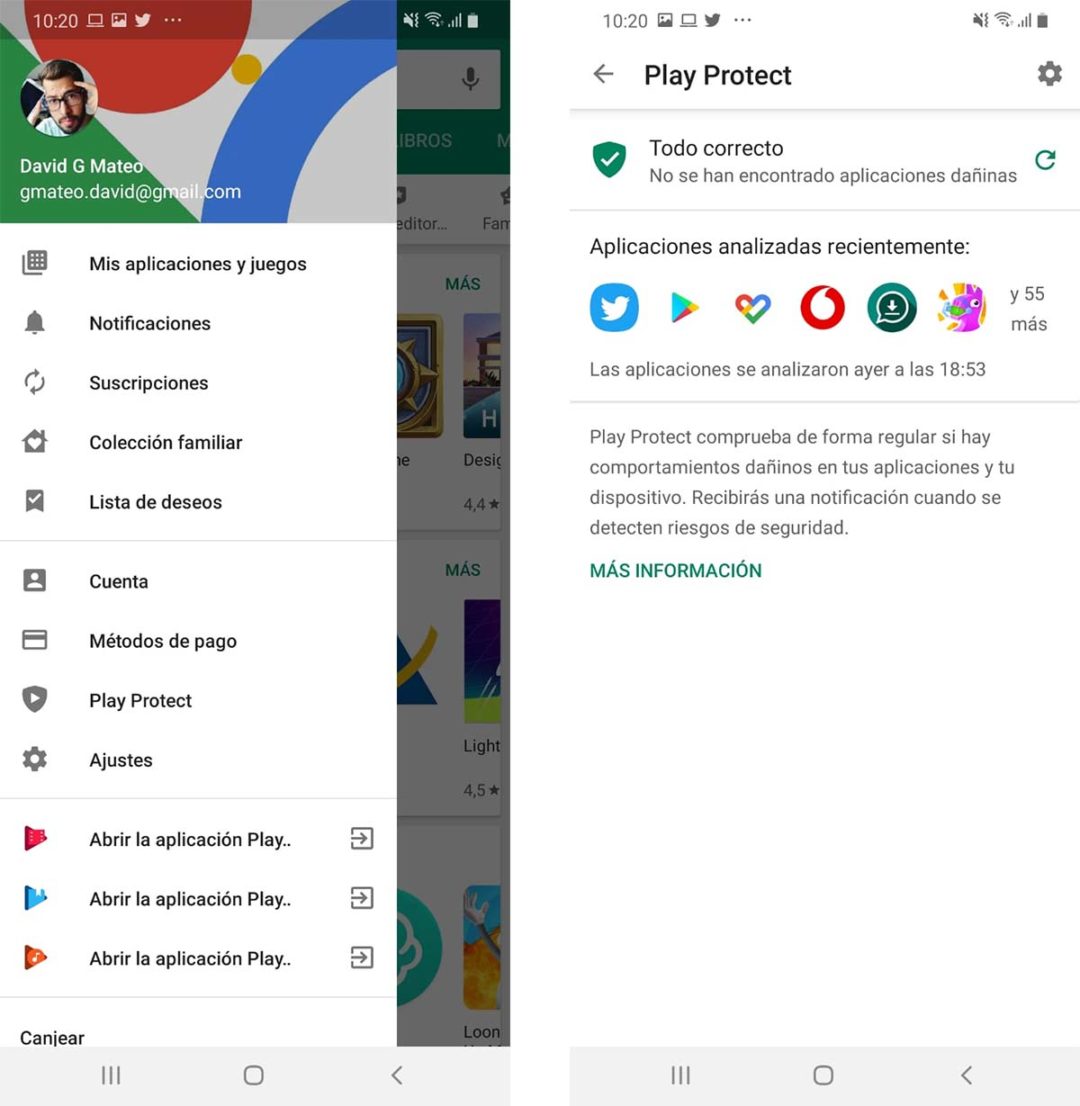 Google Play Store está probando la descarga simultánea de aplicaciones