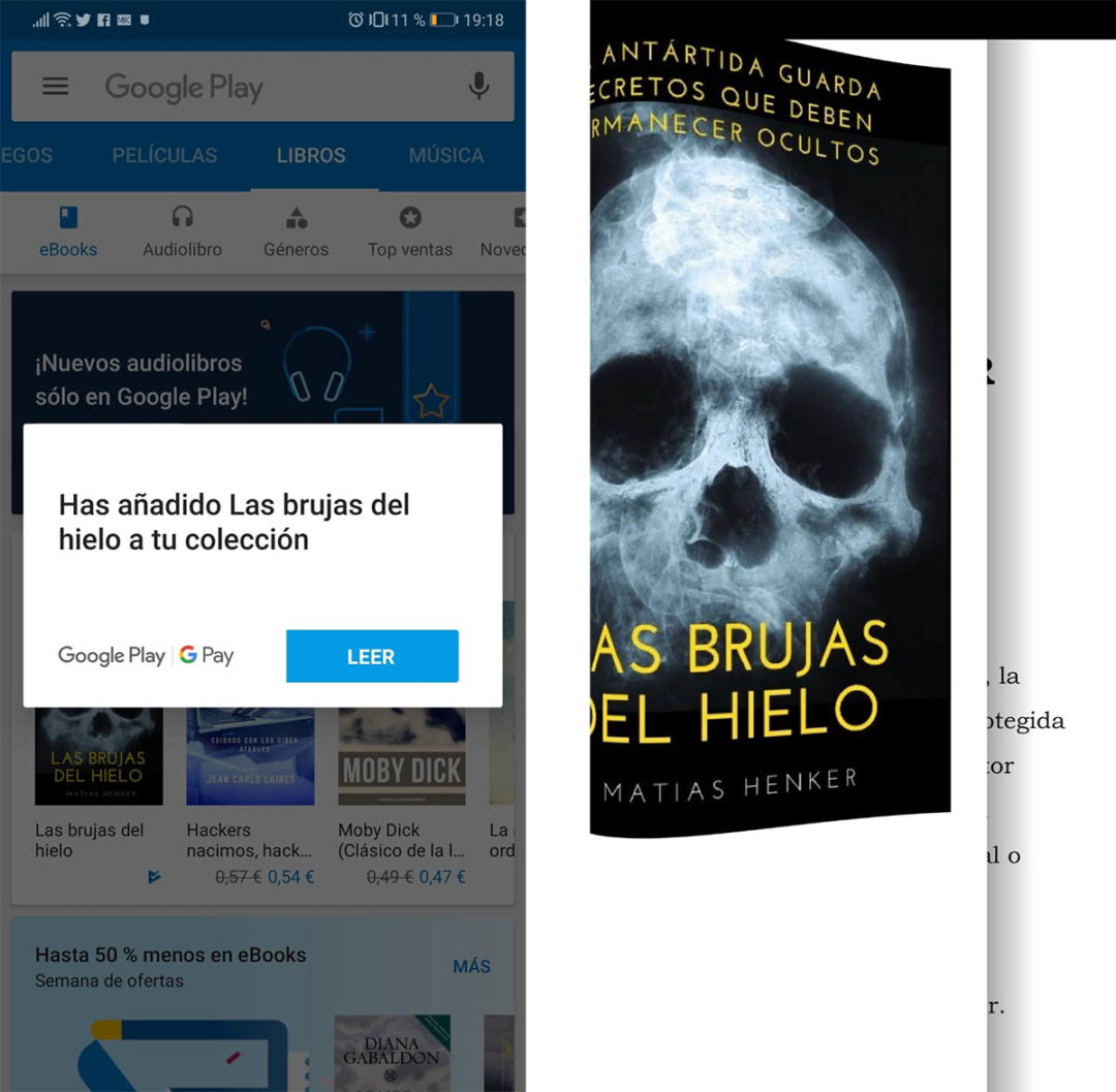 Cómo regalar libros digitales desde Google Play Libros