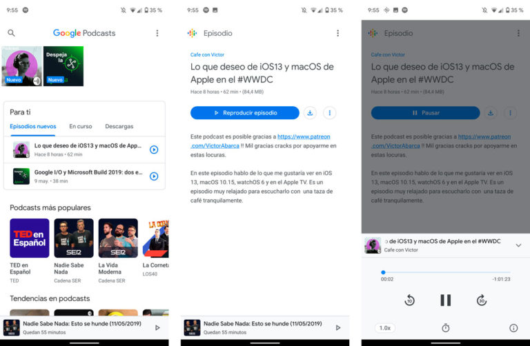 Las 7 mejores apps de Podcast de Google Play