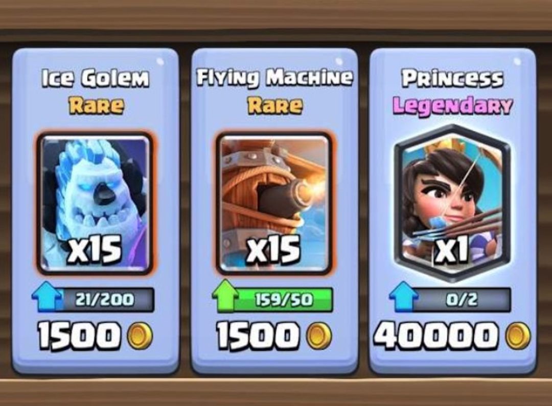 Cómo conseguir todas las cartas legendarias en Clash Royale