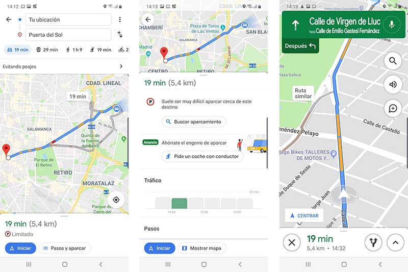 ¿Te avisan Google Maps y Waze cuando te acercas a Madrid Central?