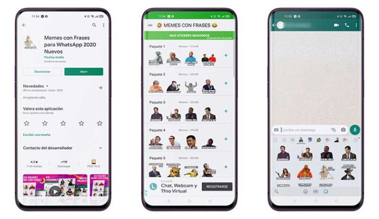 5 packs de stickers divertidos para WhatsApp que merecen la pena