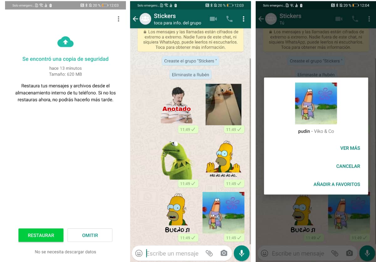 Cómo llevar todos tus stickers de WhatsApp a tu nuevo móvil