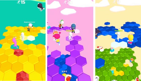 Do not fall .io, el juego gratuito que imita a Fall Guys en Android