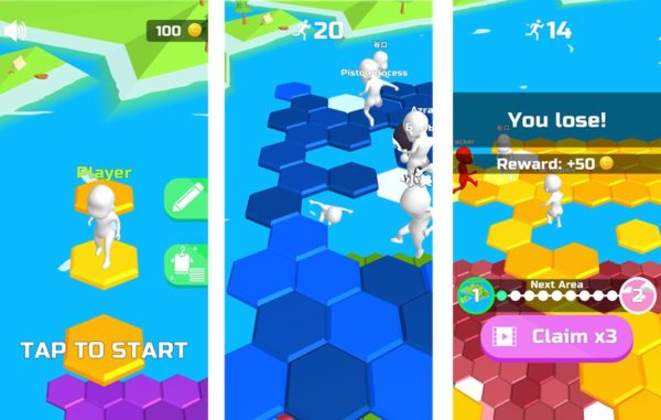Do not fall .io, el juego gratuito que imita a Fall Guys en Android
