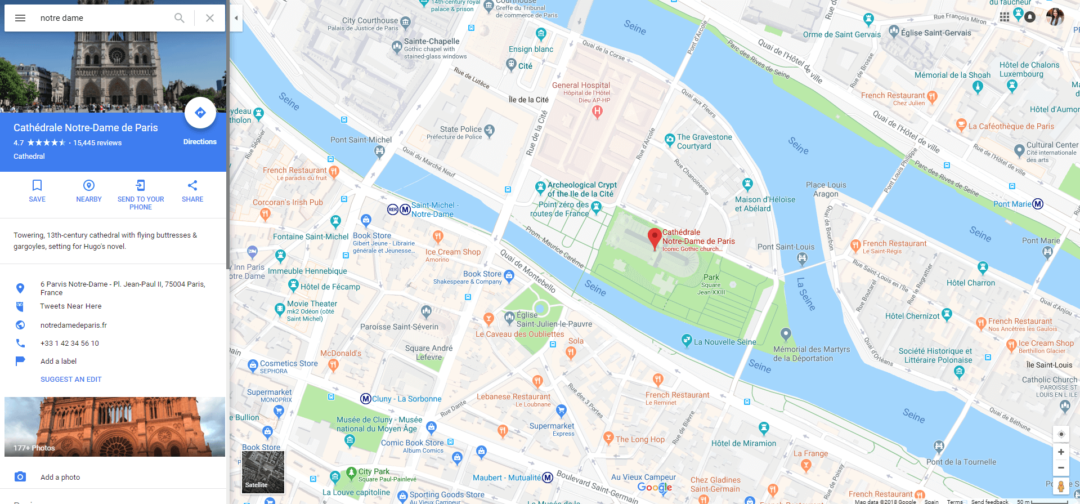 Cómo ver fotos de años anteriores en Google Maps