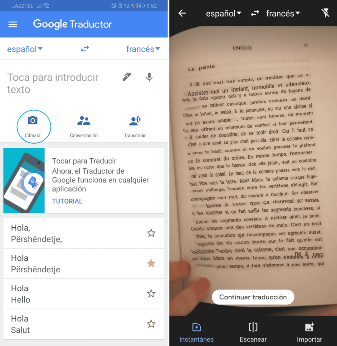 ️ Cómo usar el Traductor de Google por foto