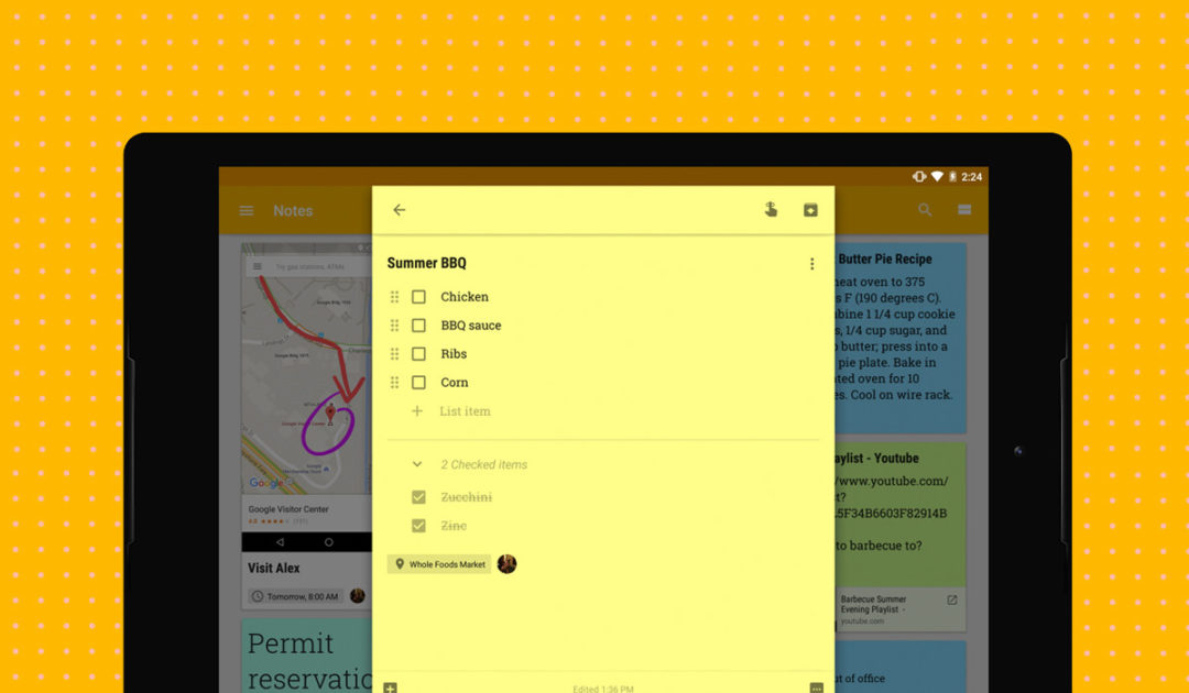 Cómo hacer una nota en Google Keep
