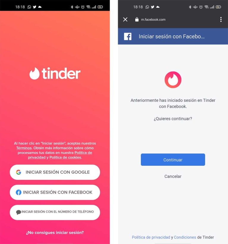 Cómo entrar gratis en Tinder