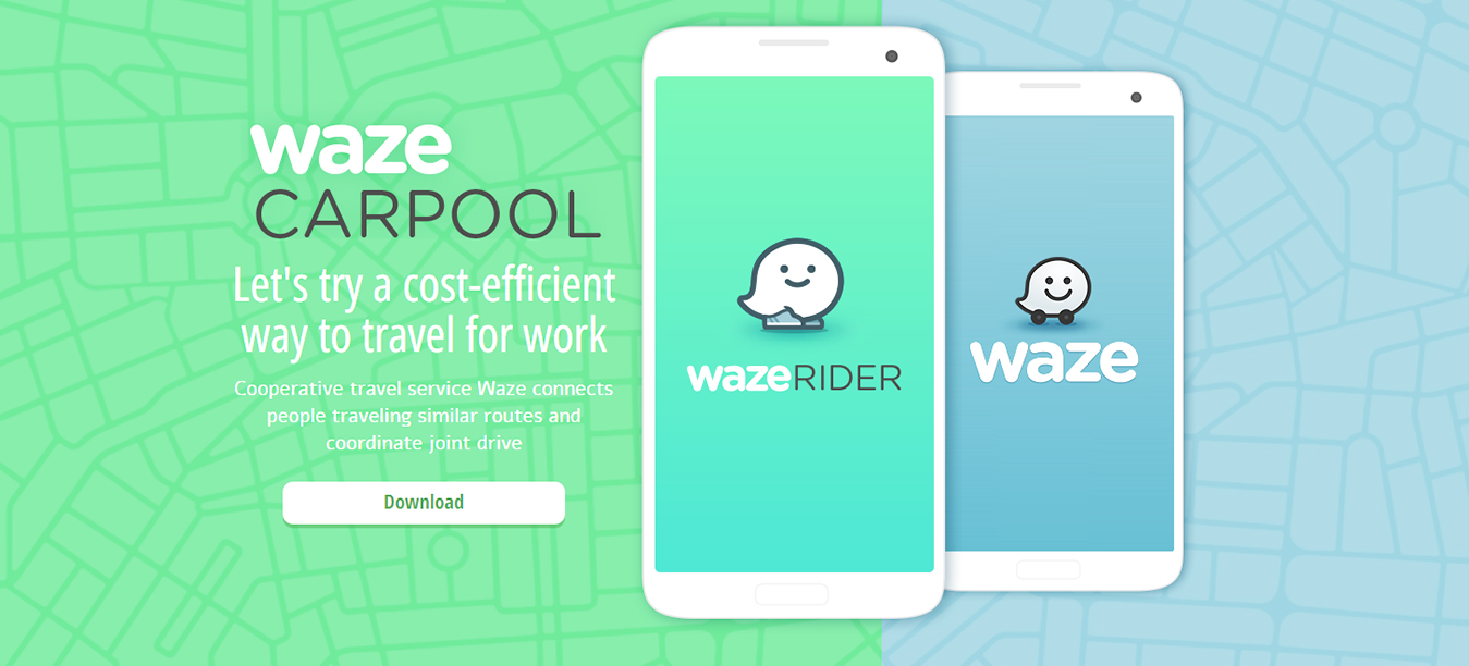 Cómo funciona Waze carpool en España