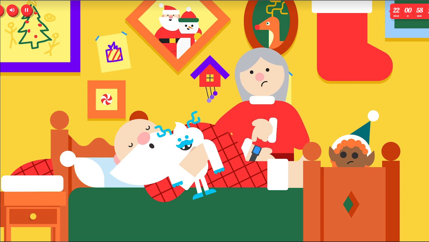 Sigue a Papá Noel en Google 2021