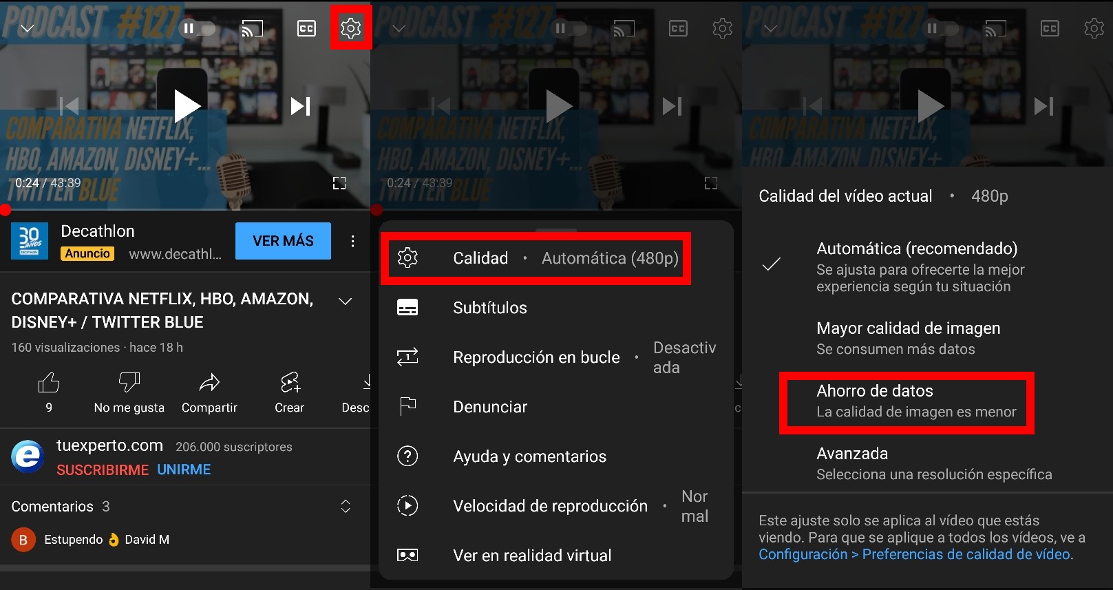 Por qué YouTube se detiene a cada rato