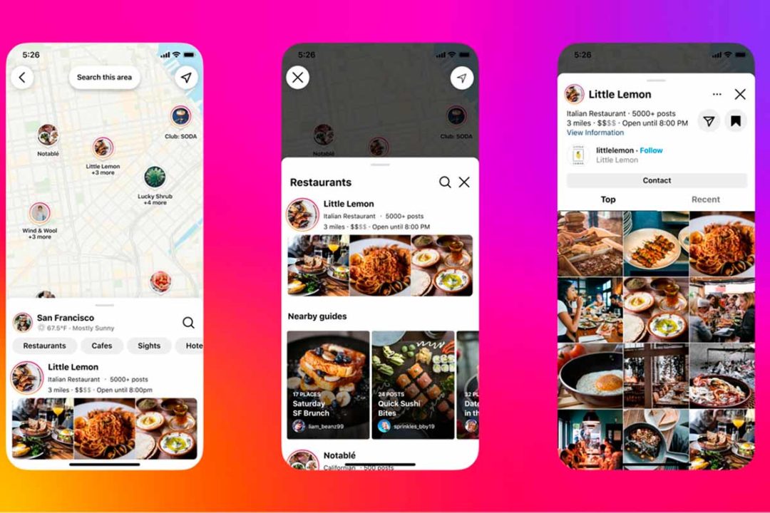 Instagram se transforma en Google Maps con esta nueva función