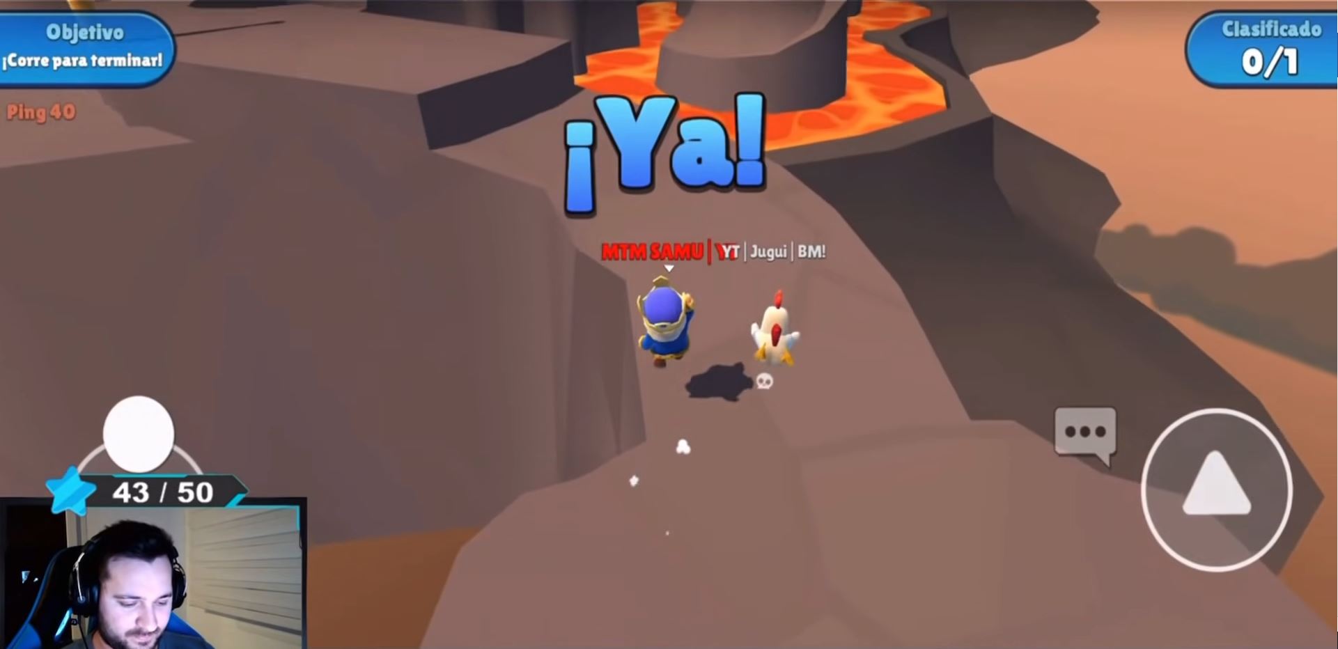 Qué significa en Stumble Guys torneo ranked