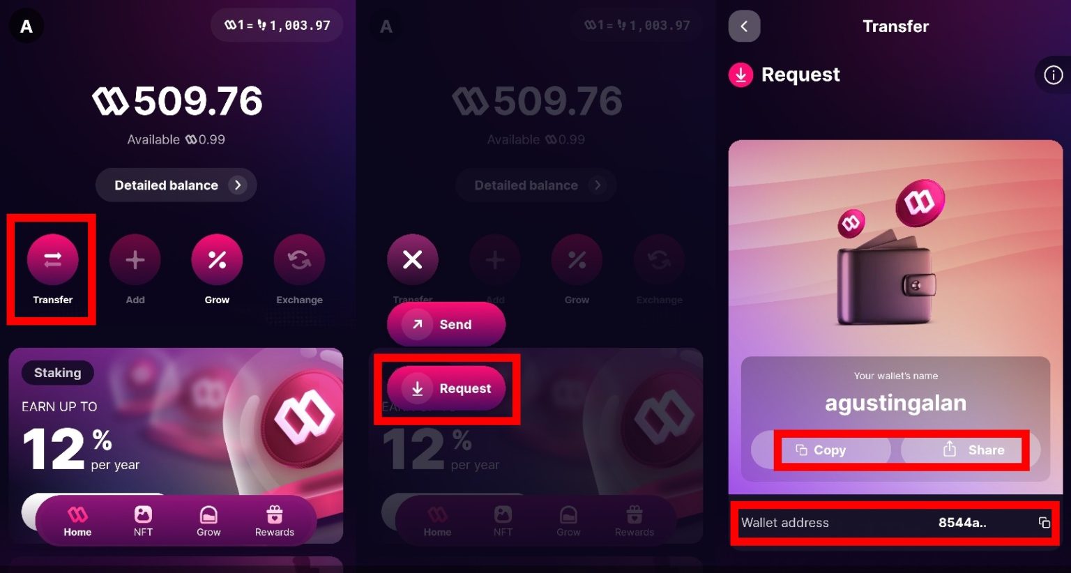 Cómo ganar más criptomonedas SWEAT en SWEAT Wallet