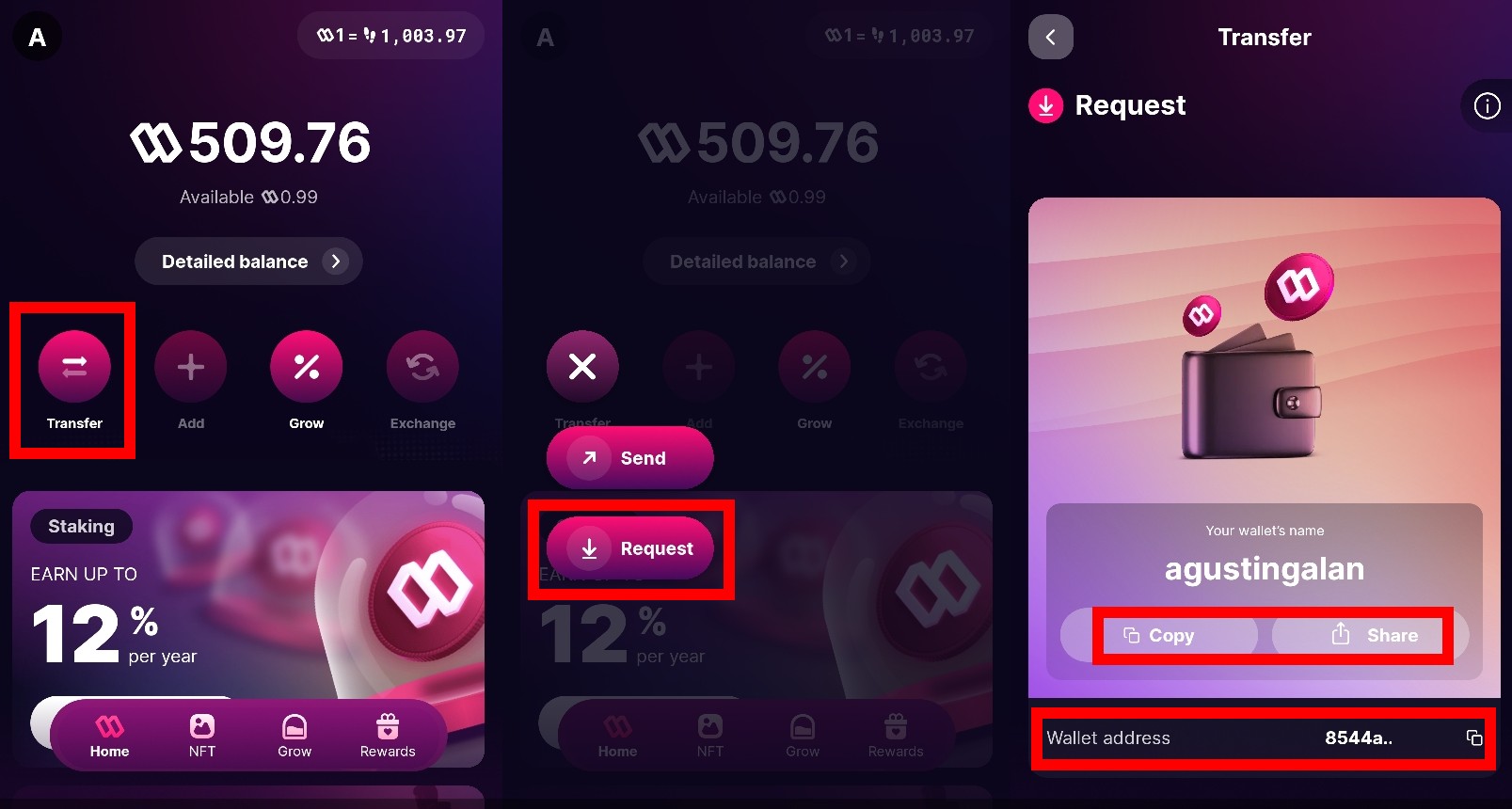 Cómo ganar más criptomonedas SWEAT en SWEAT Wallet
