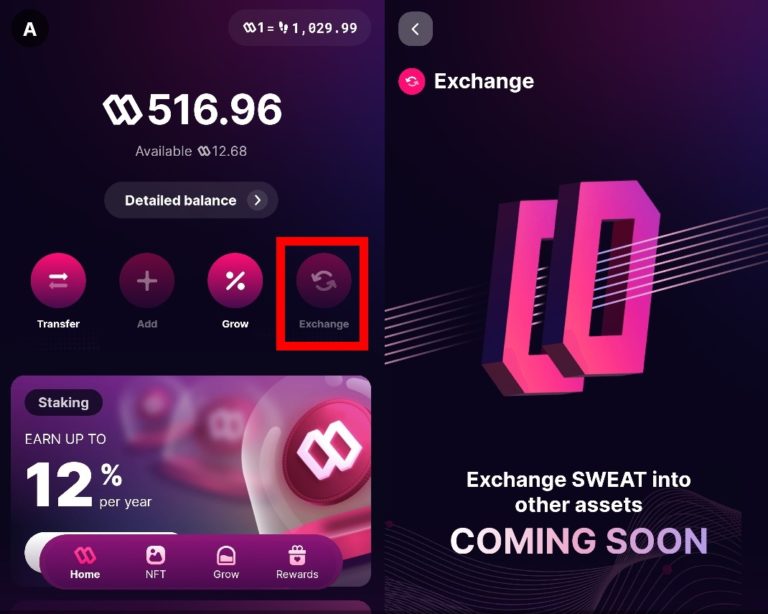 Cómo retirar y cobrar dinero real de SWEAT Wallet