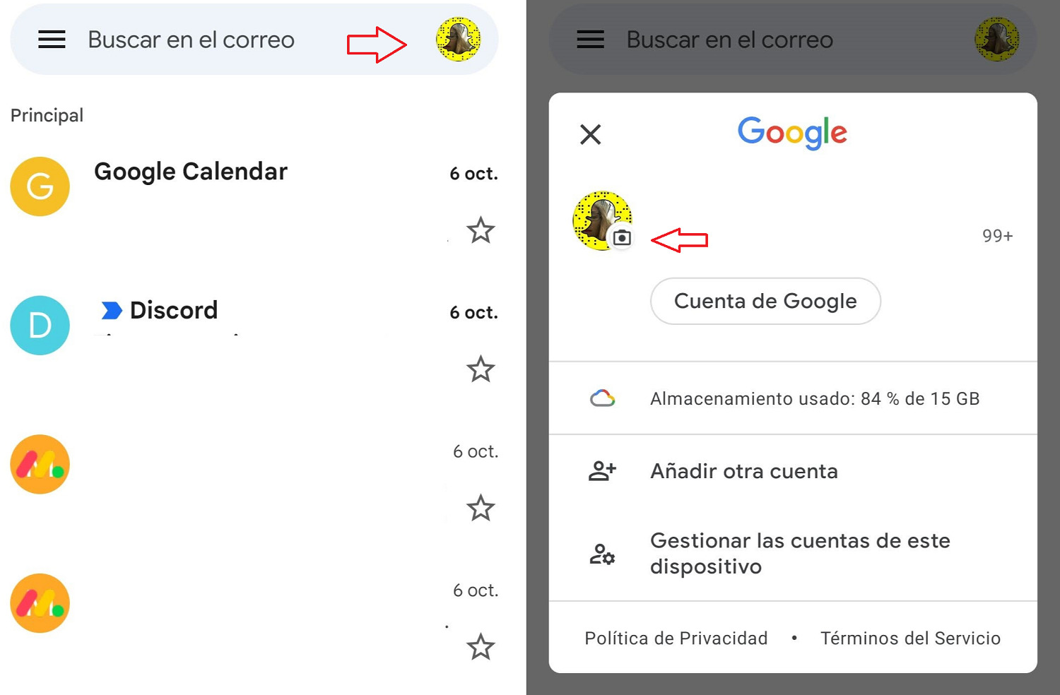 ️ Cómo cambiar tu foto de perfil de Gmail desde el móvil