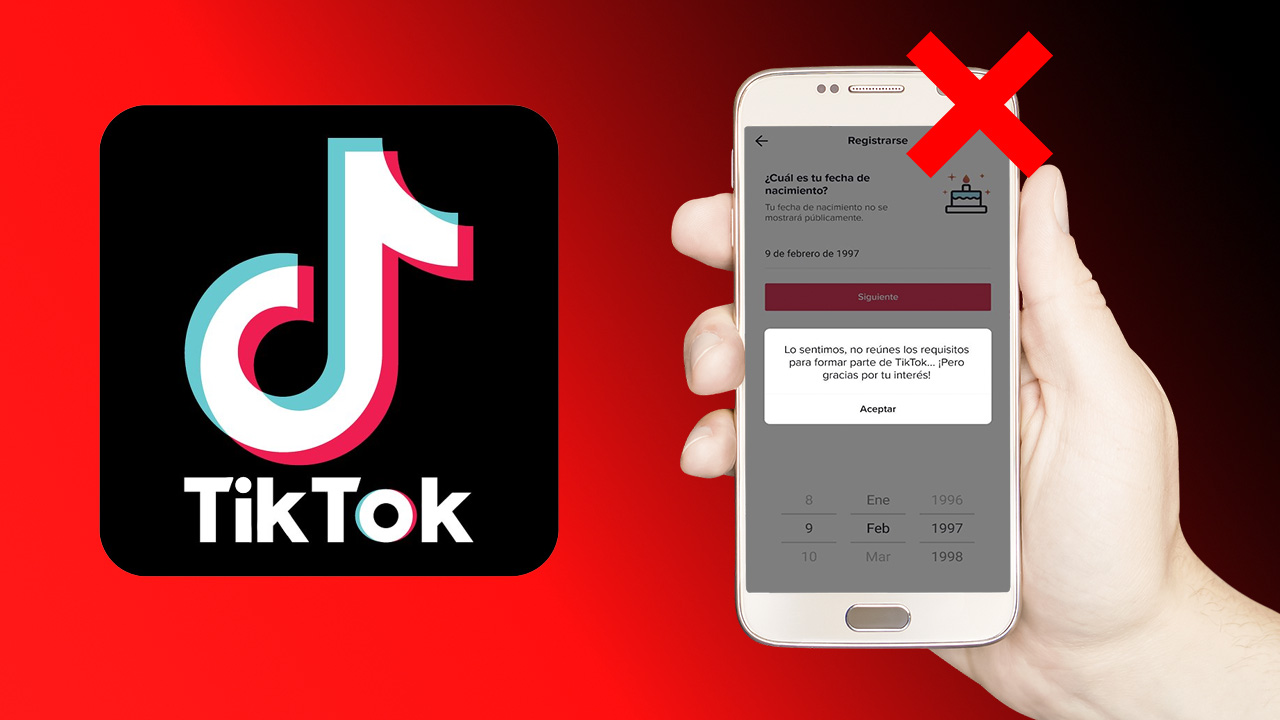 Qué debo hacer en TikTok si no me deja registrarme