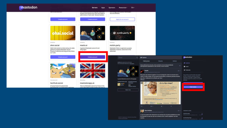 Cómo registrarse en Mastodon paso a paso