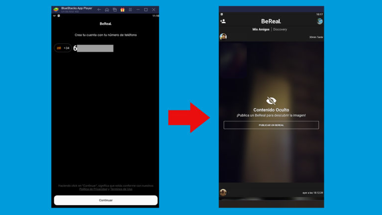 Cómo usar la red social BeReal en PC