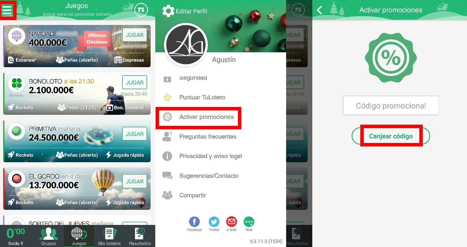 Códigos de promoción y descuento para TuLotero
