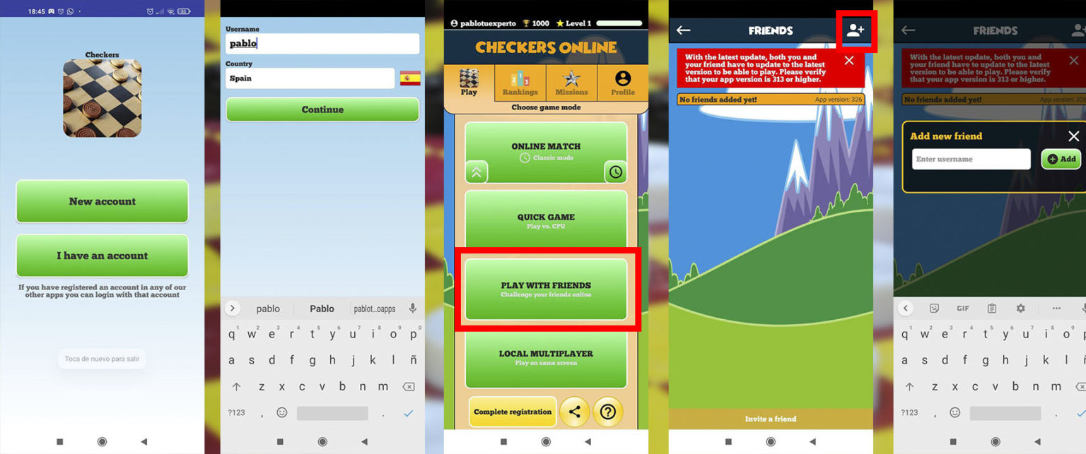 Cómo jugar a las damas en el móvil
