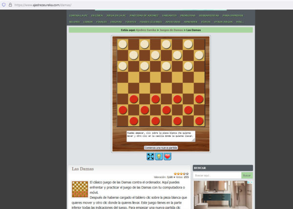Cómo jugar a las damas en el móvil